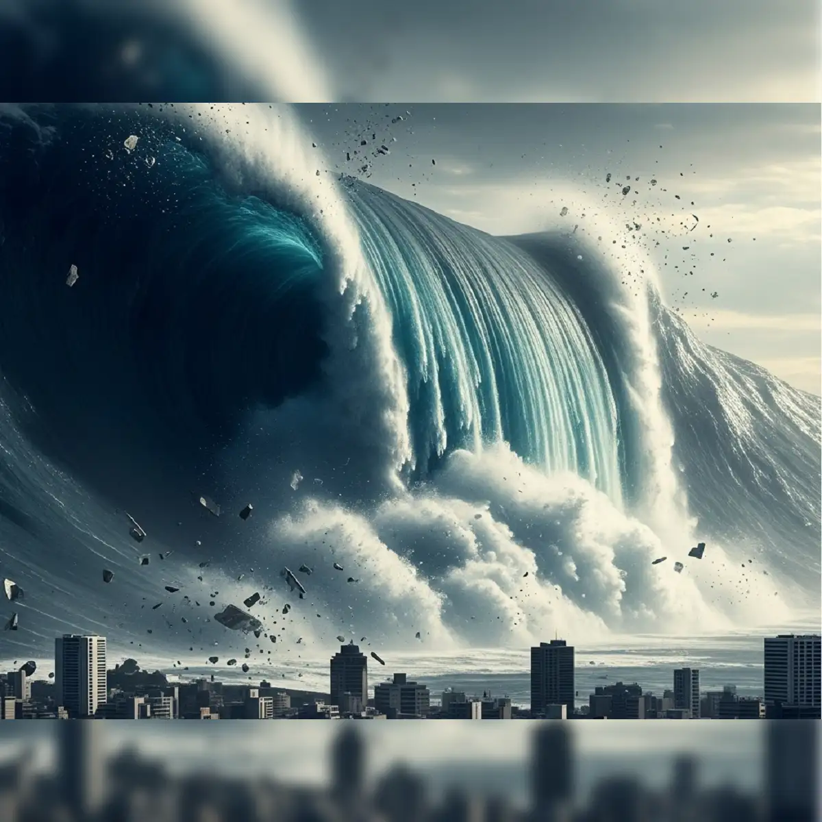 Mega Tsunami 1000 Foot Wave