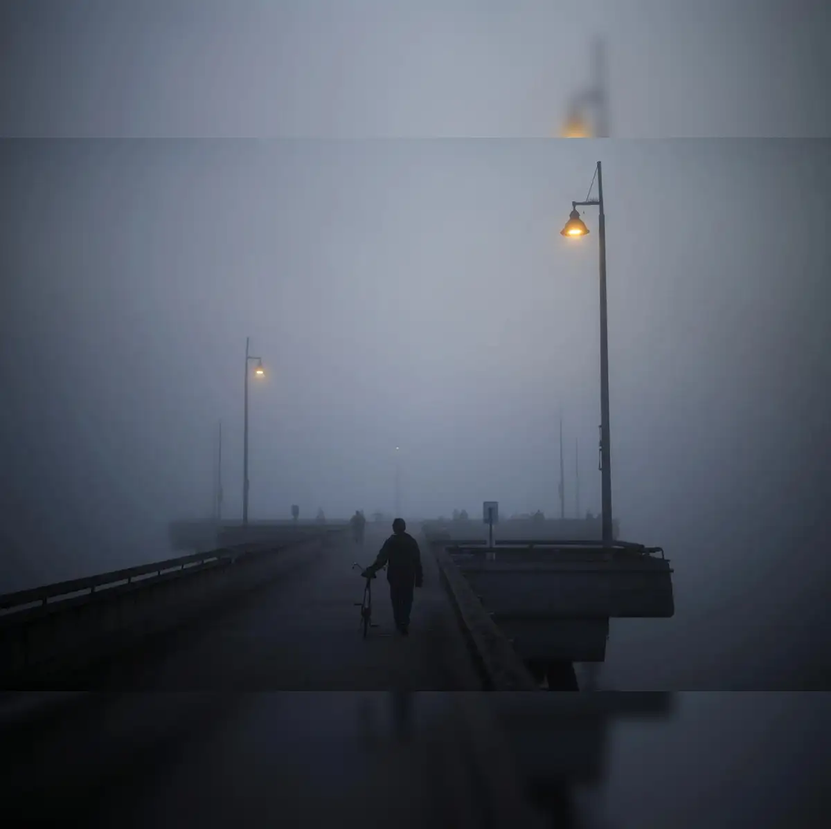 Dense Fog Dense Fog Took Over Toronto And The GTA On Thursday
