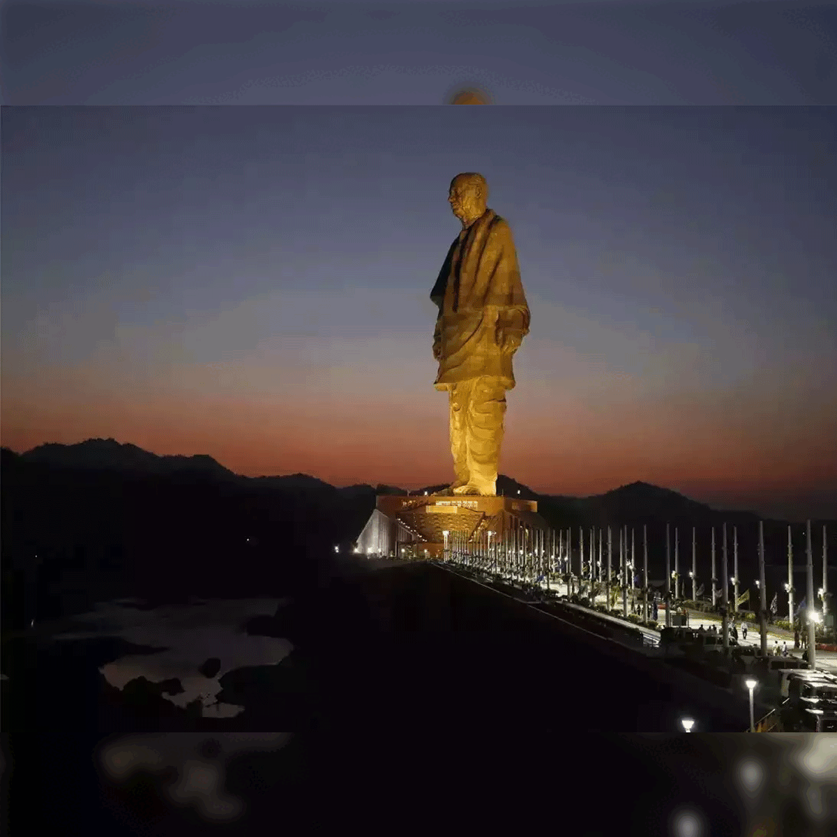 Statue Of Unity Real Picture