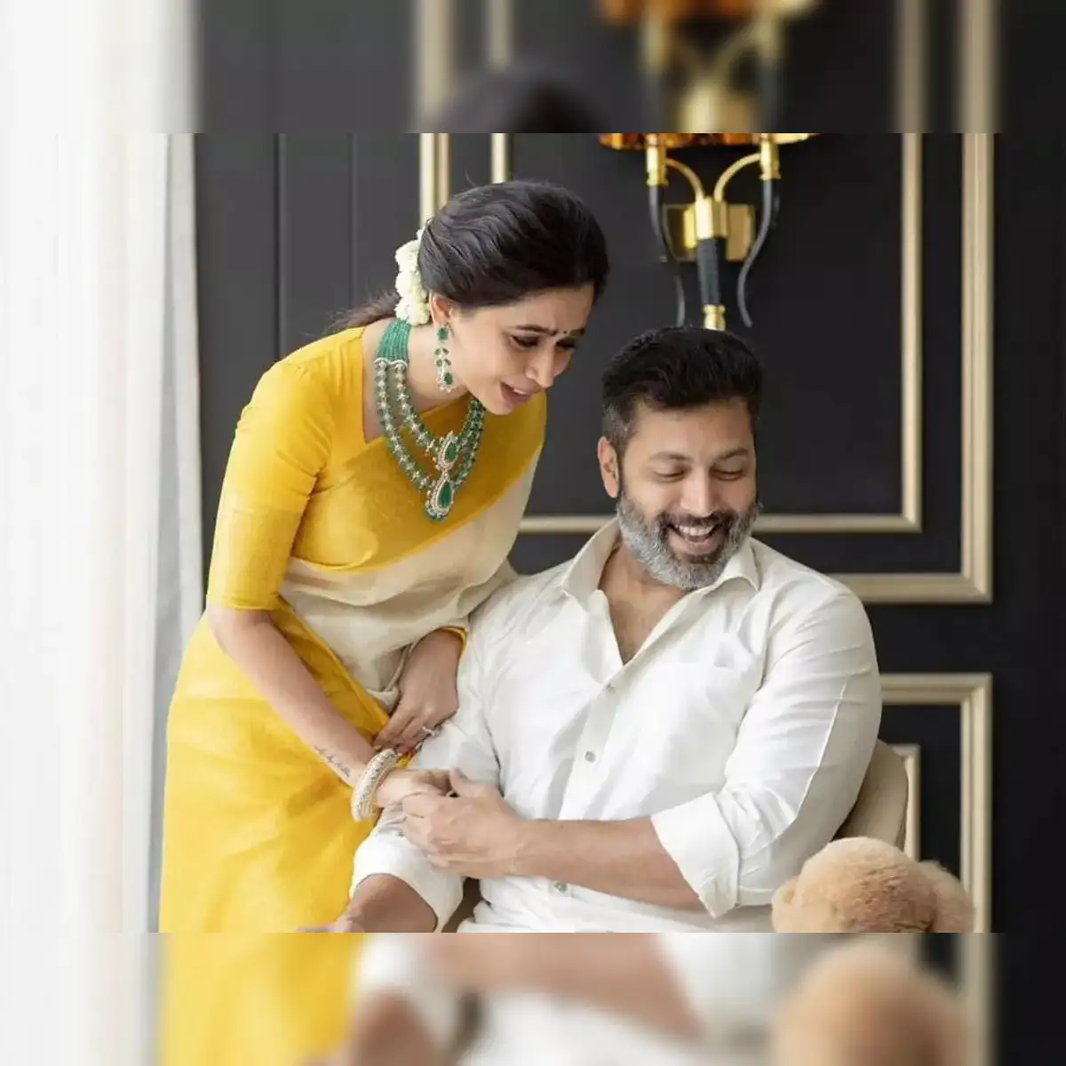 Jayam Ravi And His Wife