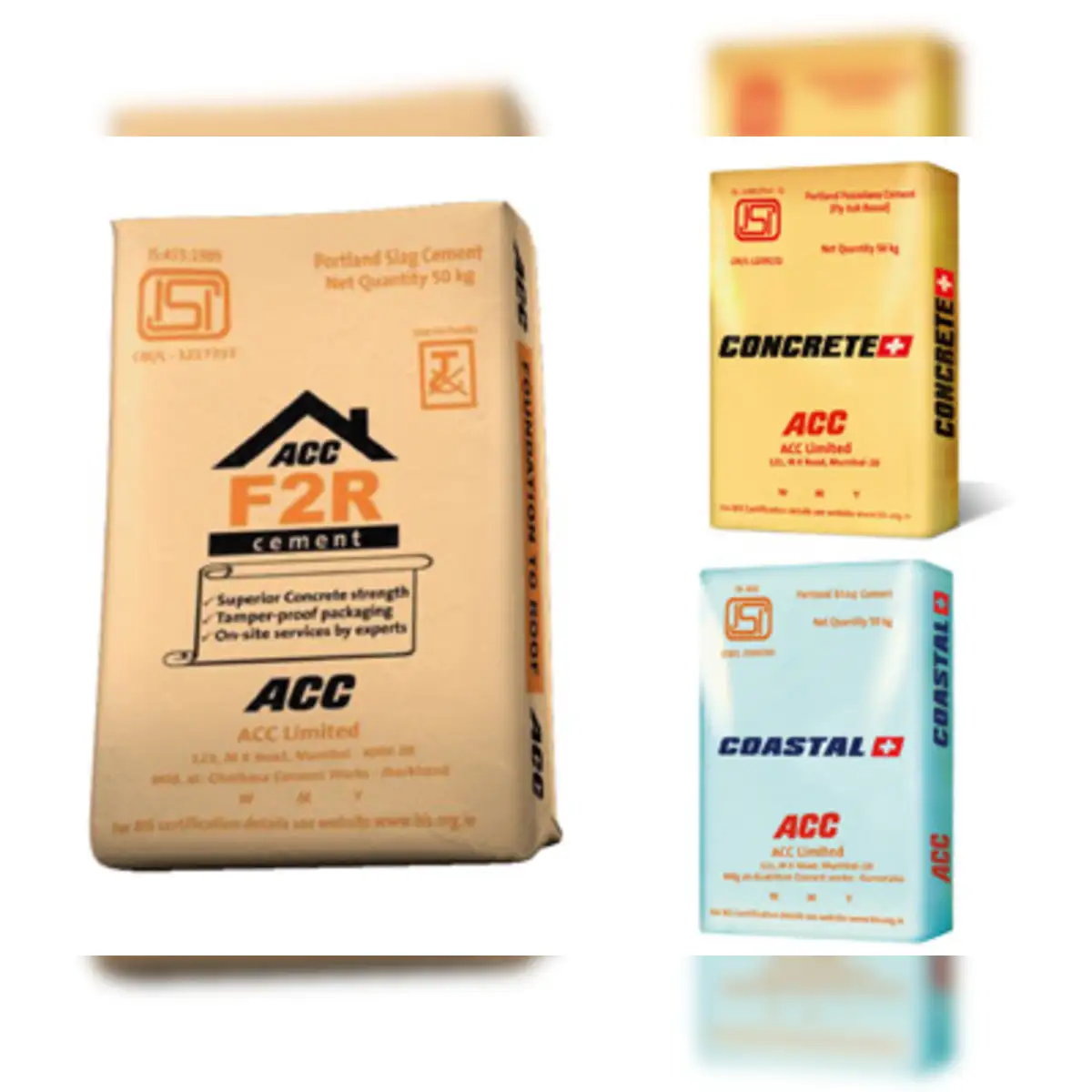 Acc F2r Cement Logo 5 Best PPC Cement In India Used By Top Contractors