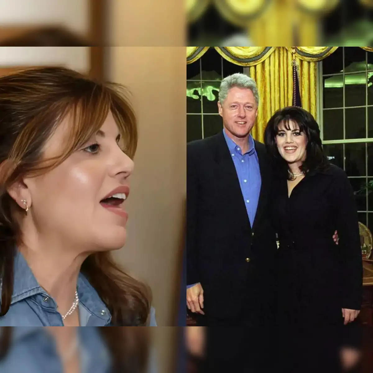 Monica Lewinsky Et Bill Clinton S'embrassent Monica Lewinsky: Bill