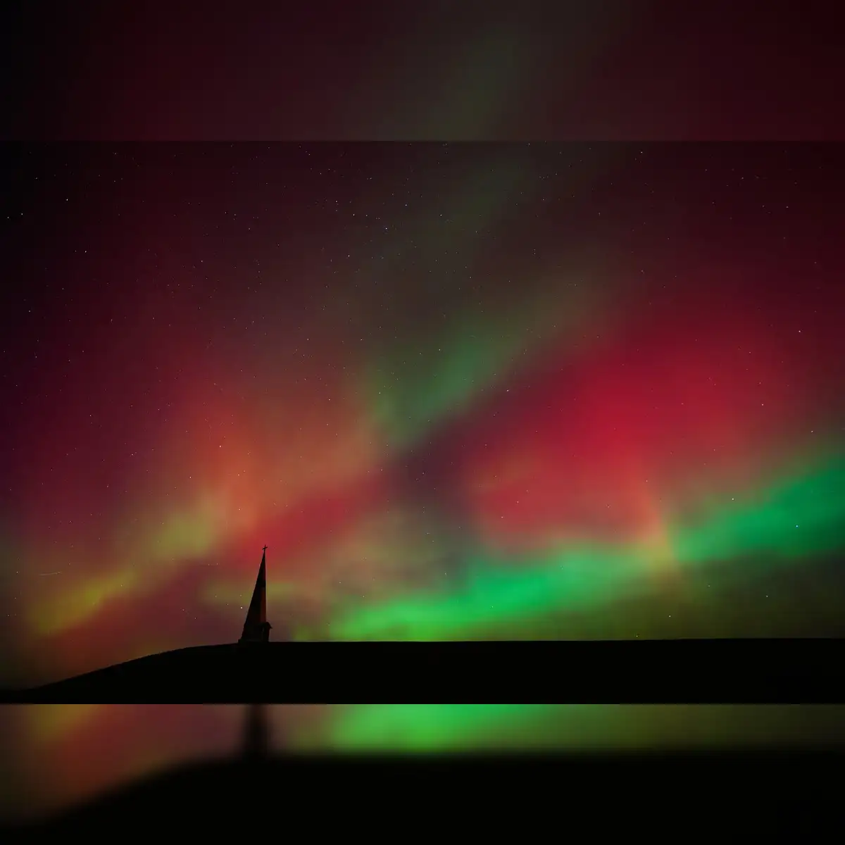 aurora night   from time