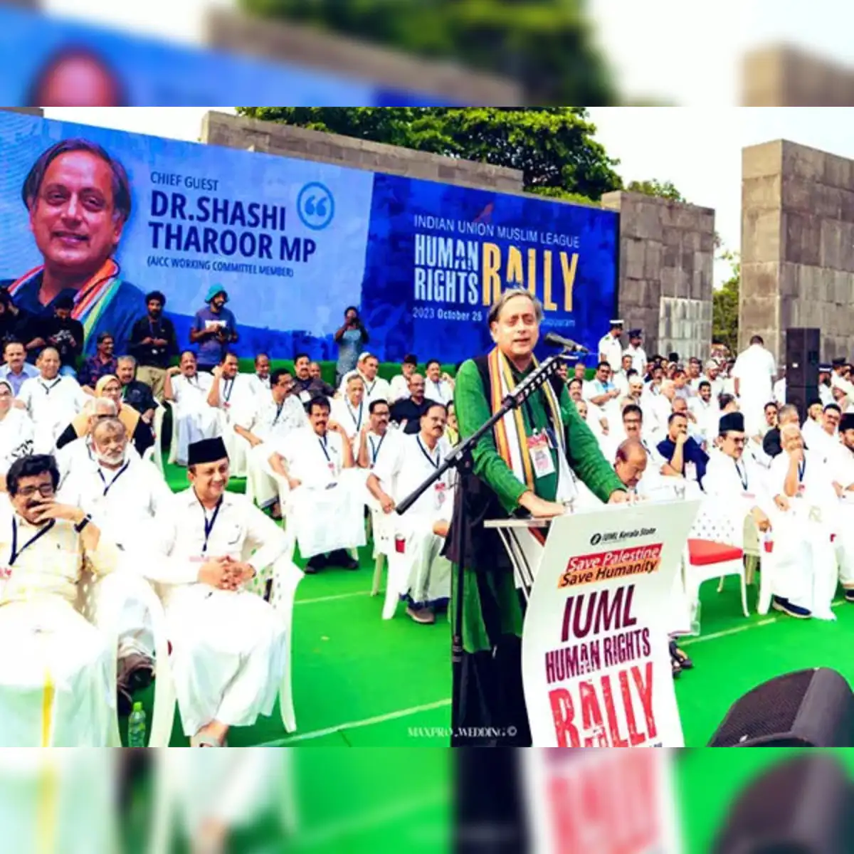 Iuml Logo PTI Fact Check: 2019 Video Of IUML Flags In Rally Shared On