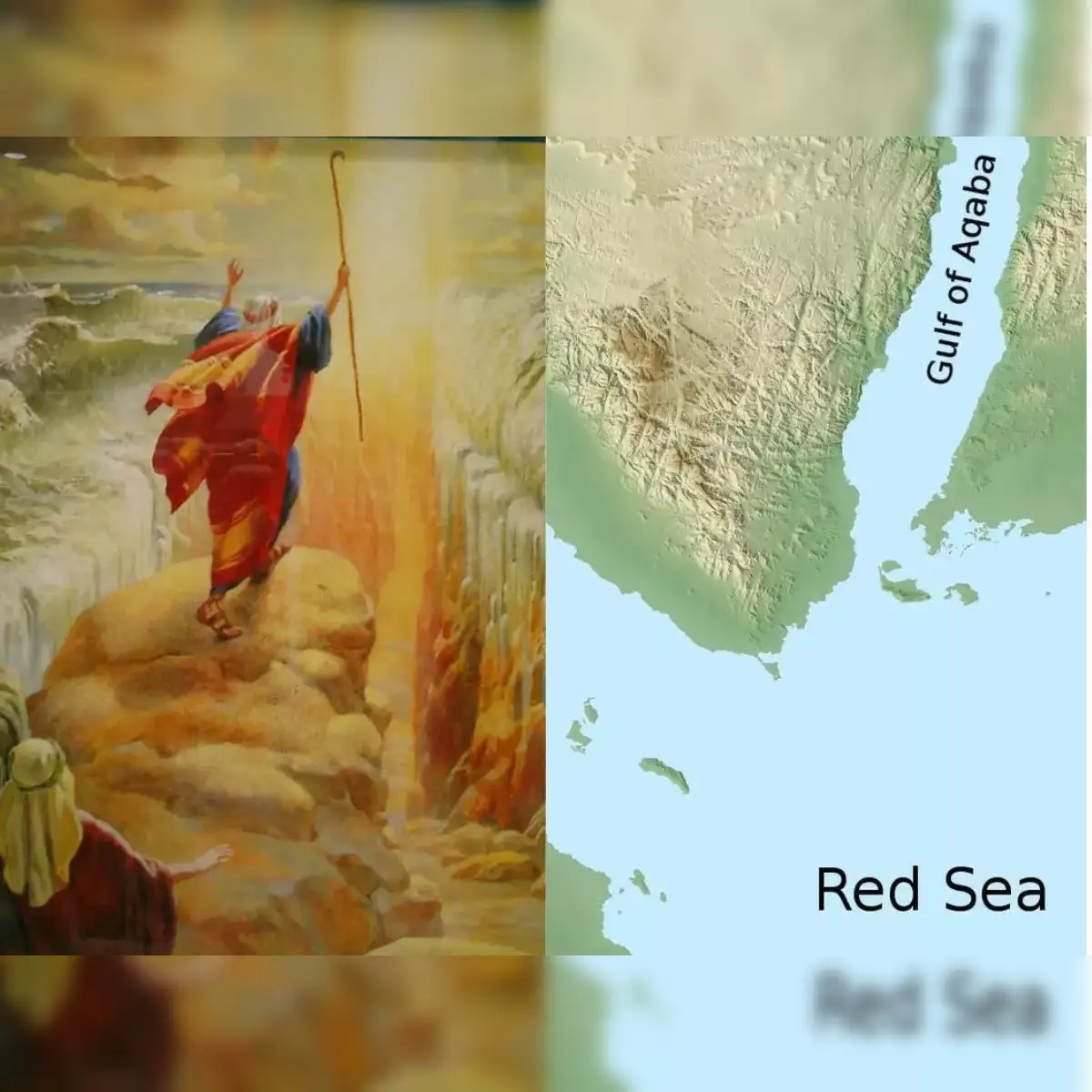 Moses And The Red Sea