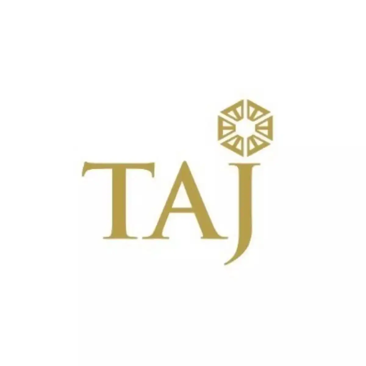 Taj Name Logo
