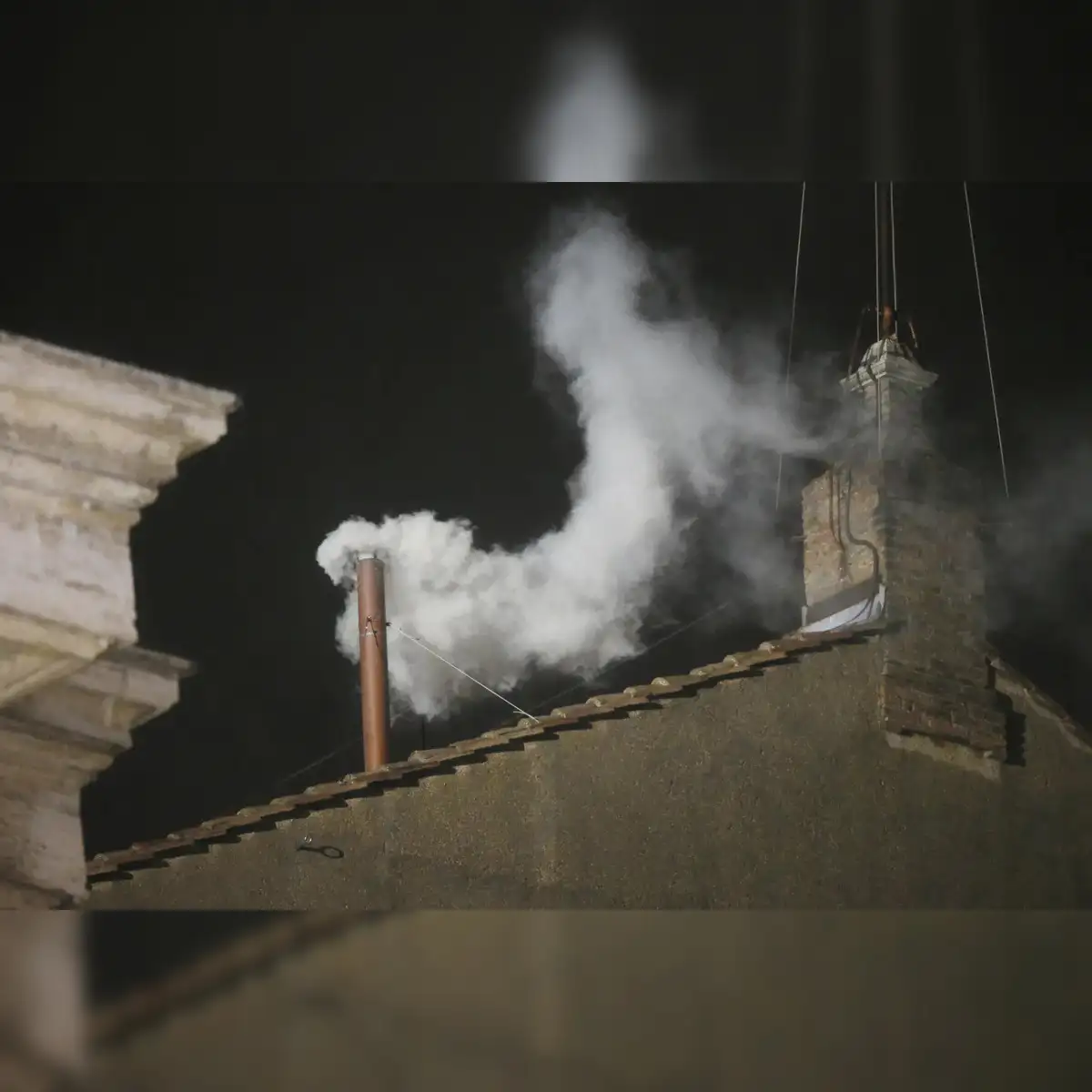 White Smoke On The