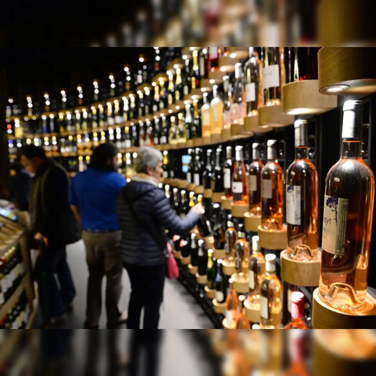 Expensive wine in the world store