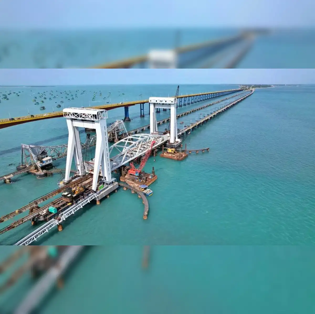 Rameshwaram Bridge India