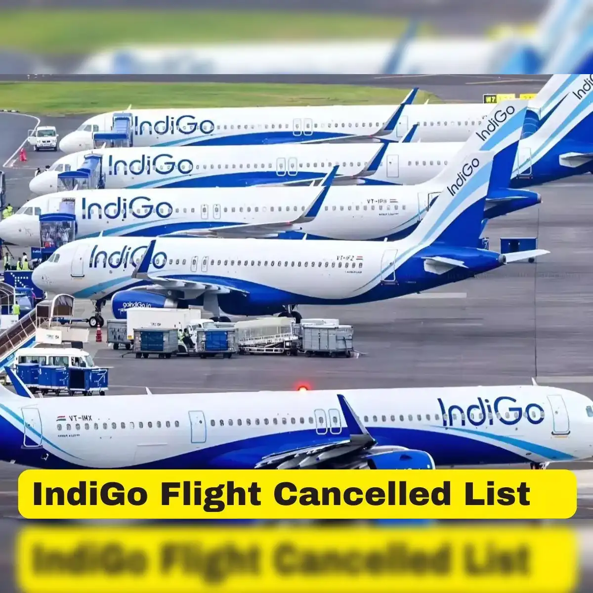 indigo planes list