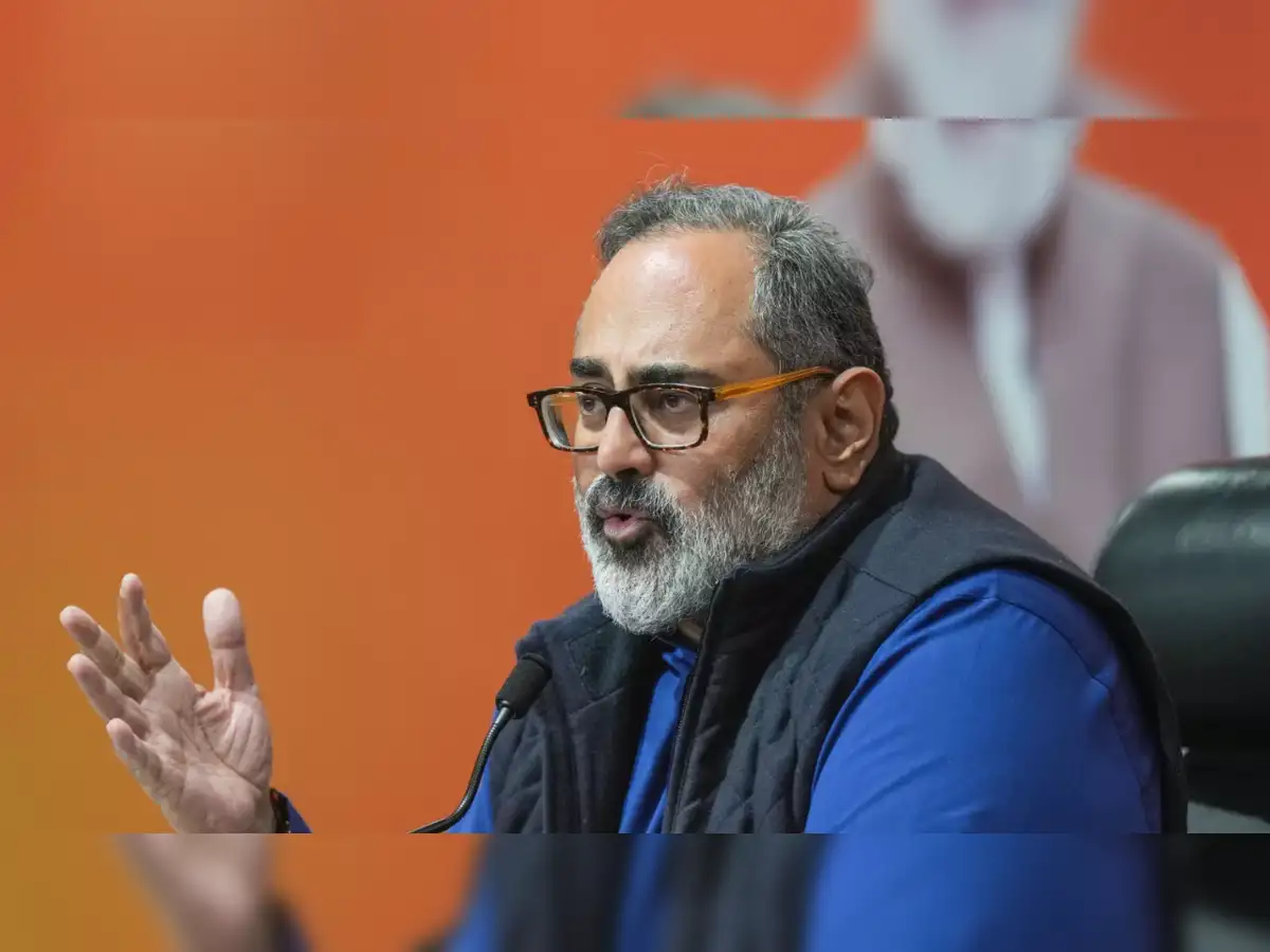 MoS IT Rajeev Chandrasekhar: India to develop its own AI foundational ...