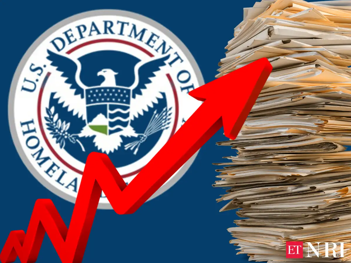 US immigration backlog hits new high; green card and work permit delays soar - The Economic Times