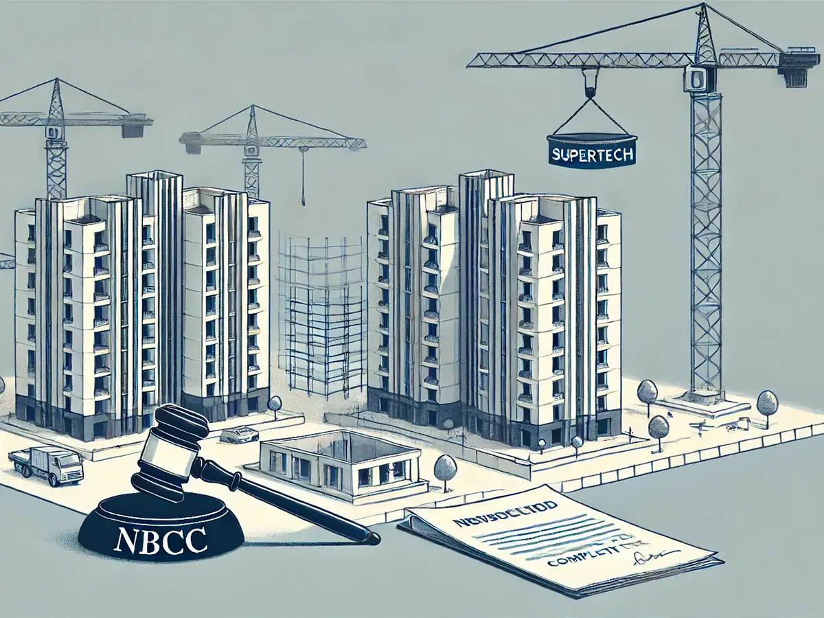 NBCC seeks Supreme Court nod to complete 17 stalled Supertech projects, offering hope to 27,000 ...