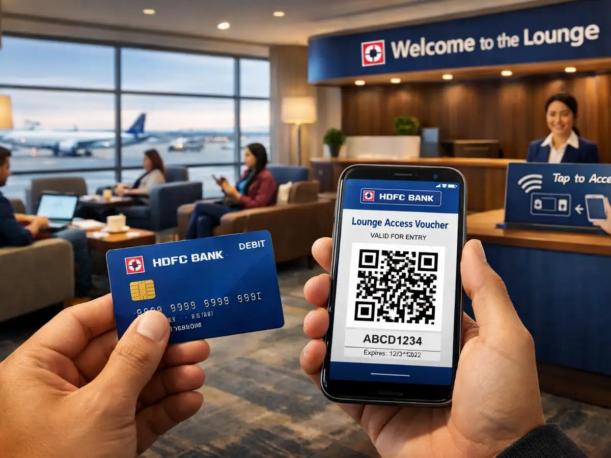 HDFC Bank debit card airport lounge access rule changes from January 10 ...
