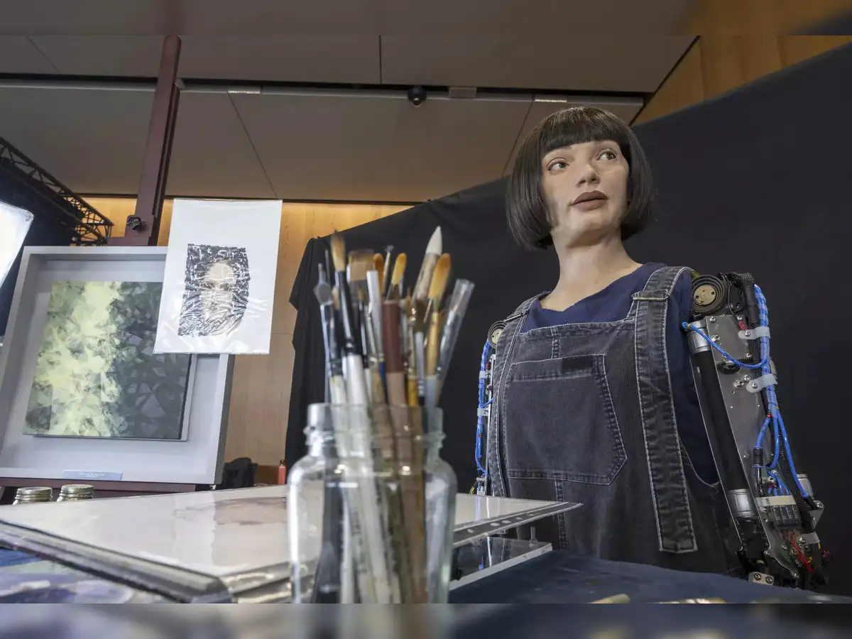 ai robots: UN tech agency rolls out human-looking robots for questions ...