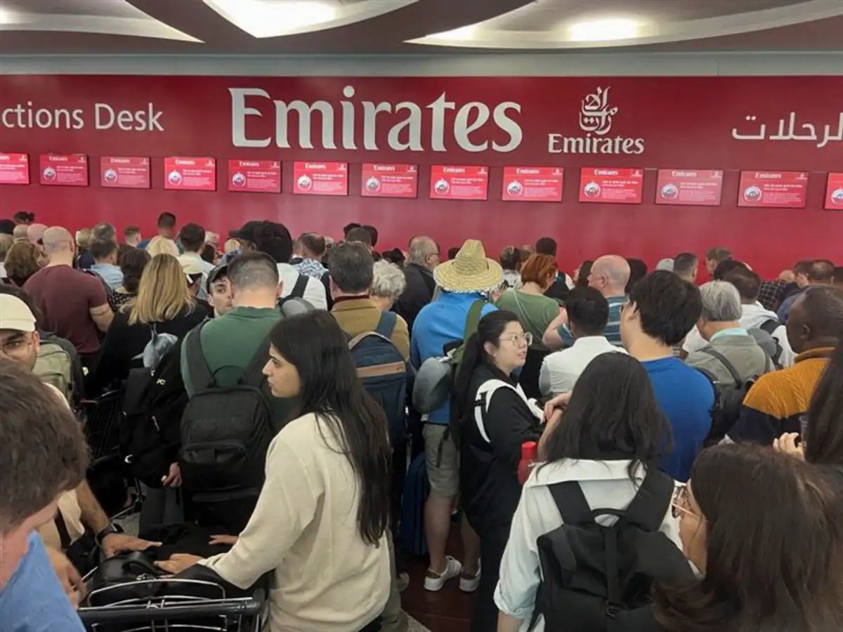 Dubai rains: IndiGo reports flight disruption for third day; Emirates ...