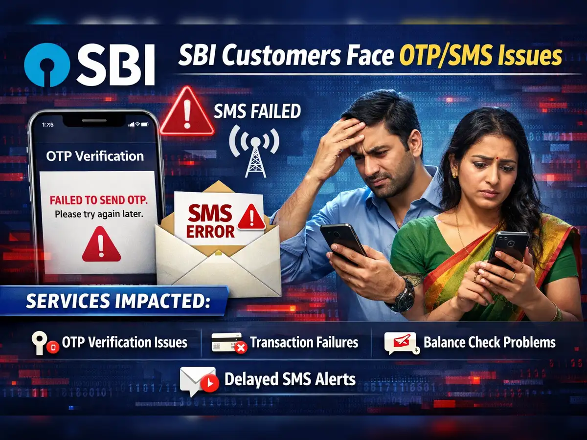 SBI customers face OTP/SMS issues on Yono app; these services impacted ...