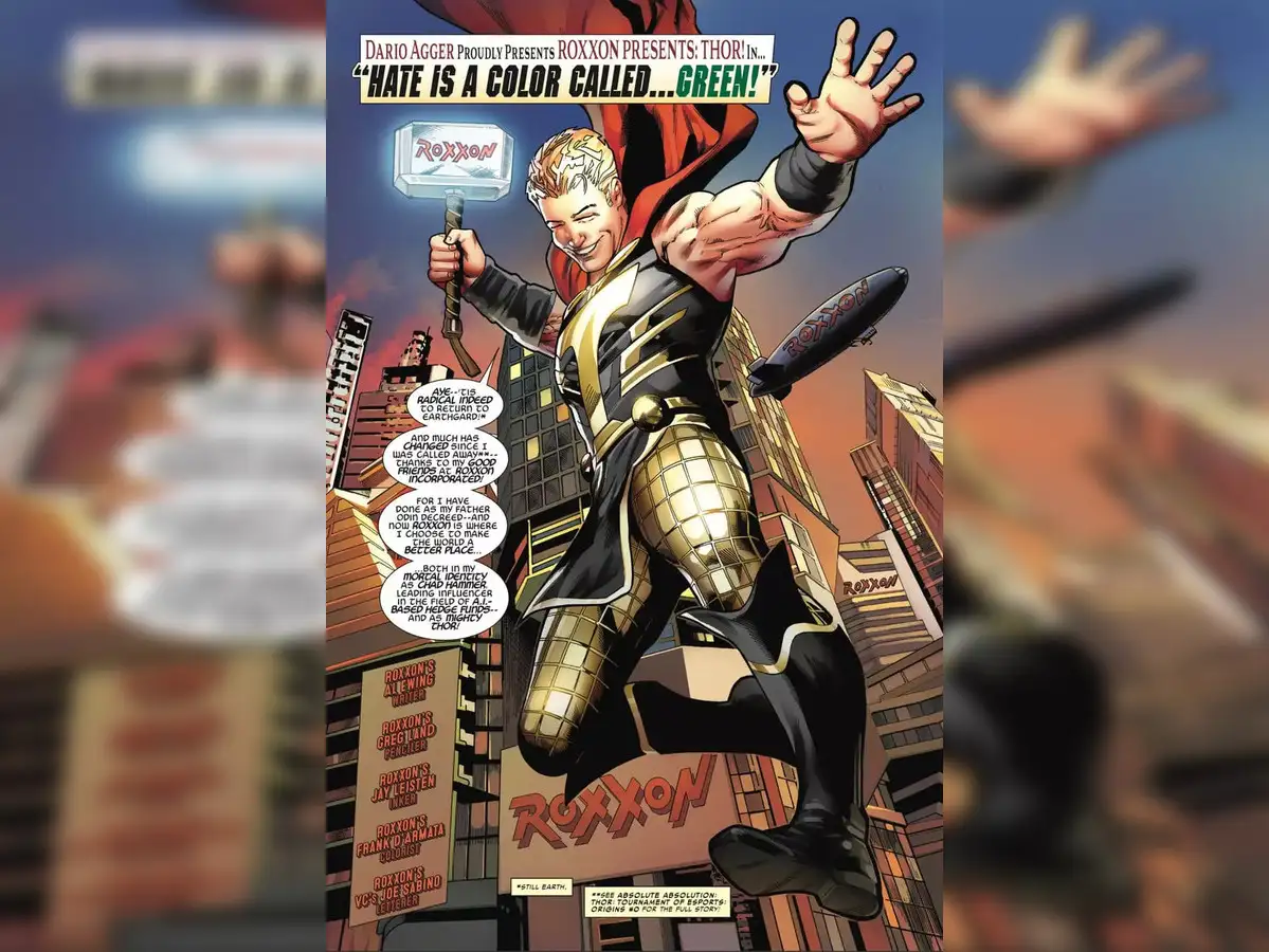 Thors Hamer Marvel Strips