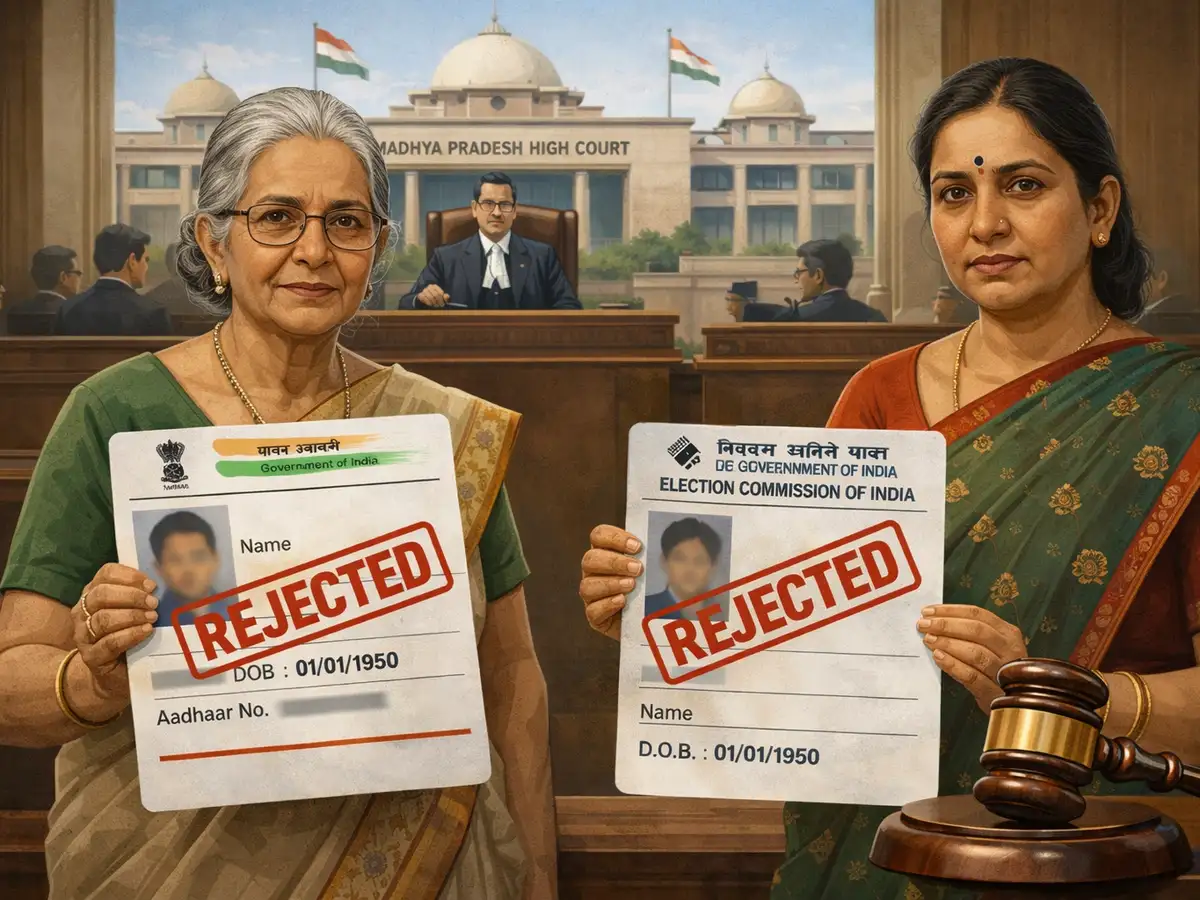 Madhya Pradesh High Court rejects Aadhaar card, Voter ID as DOB proof ...