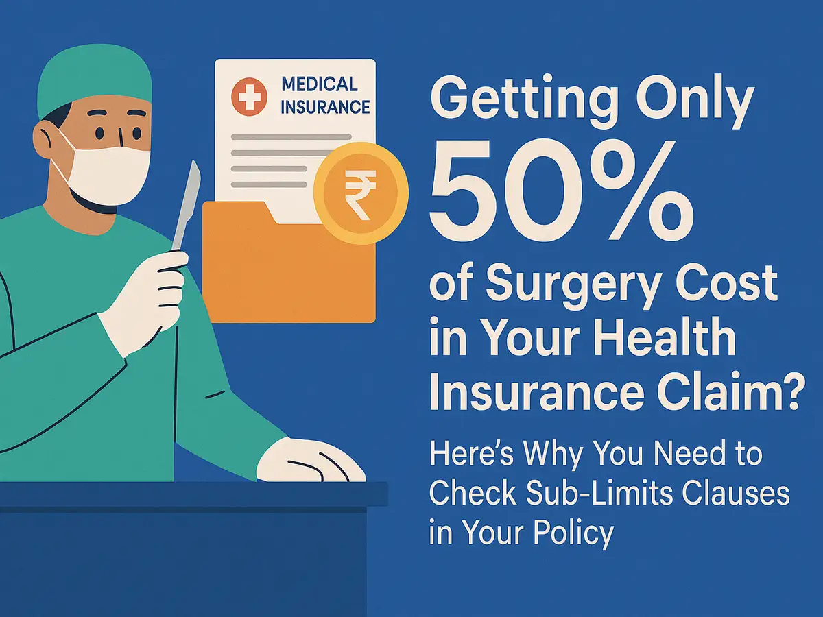 Understand health insurance sub-limits to avoid unexpected surgery ...