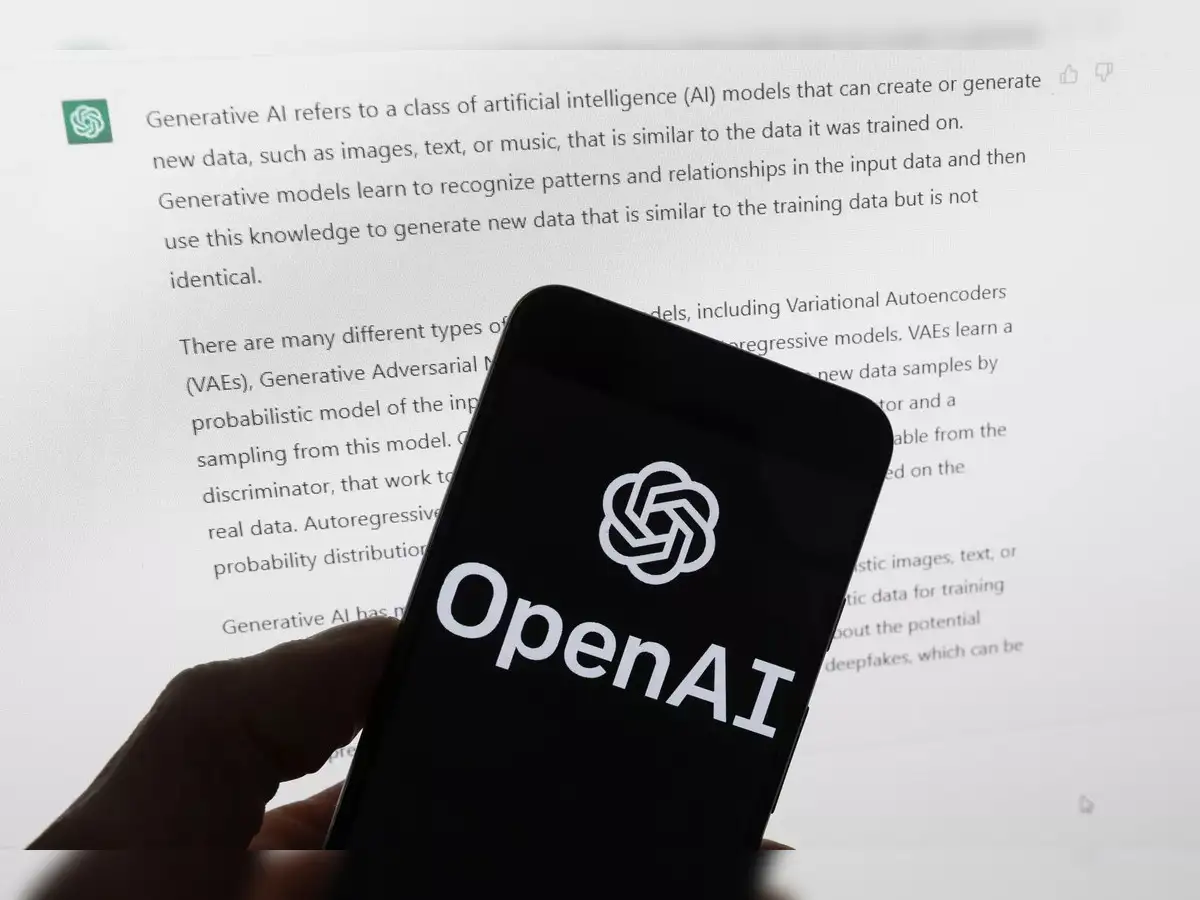 ai model: OpenAI readies new open-source AI model: report - The Economic Times