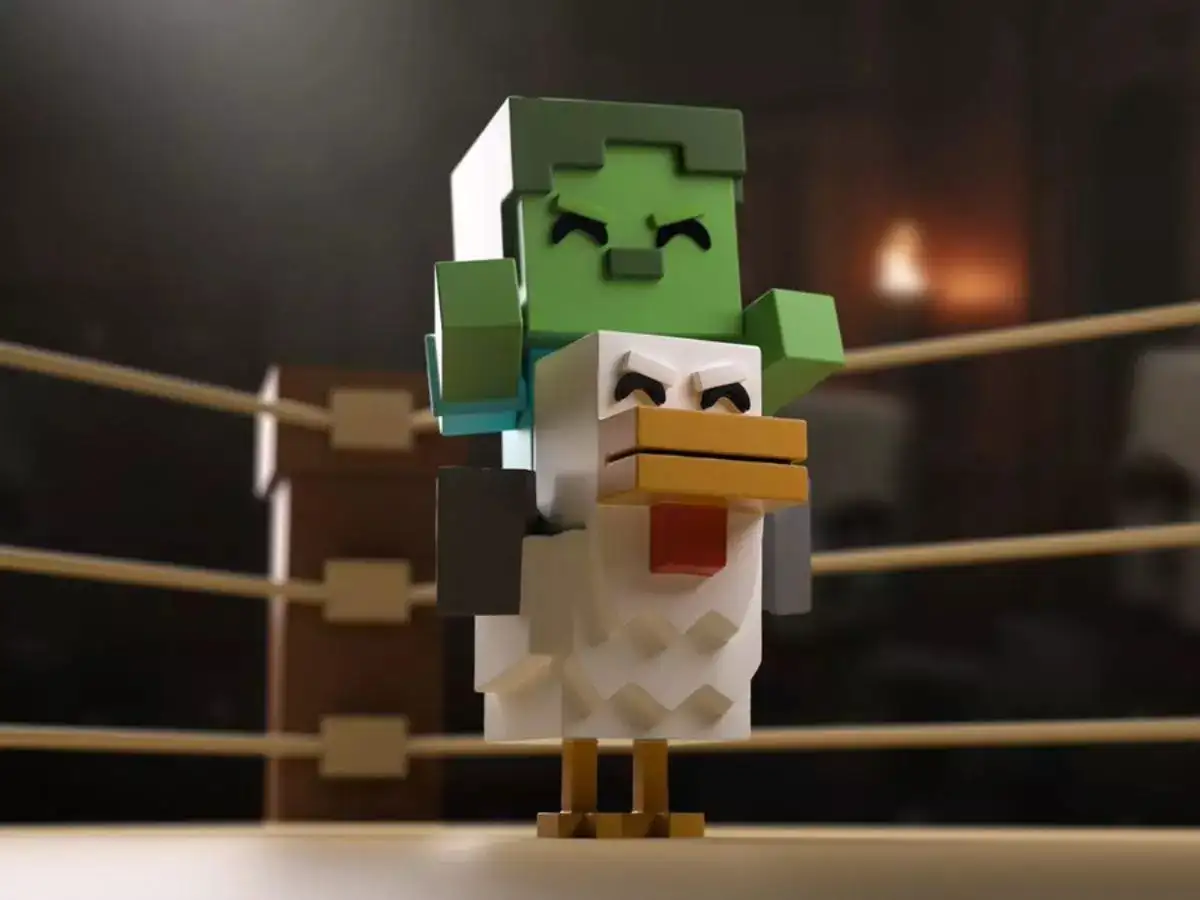 Chicken Jockey Minecraft