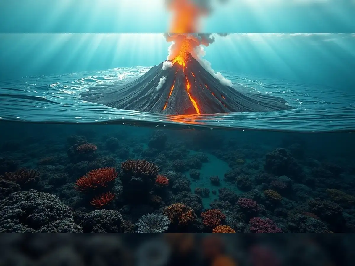 National Geographic Underwater Volcano