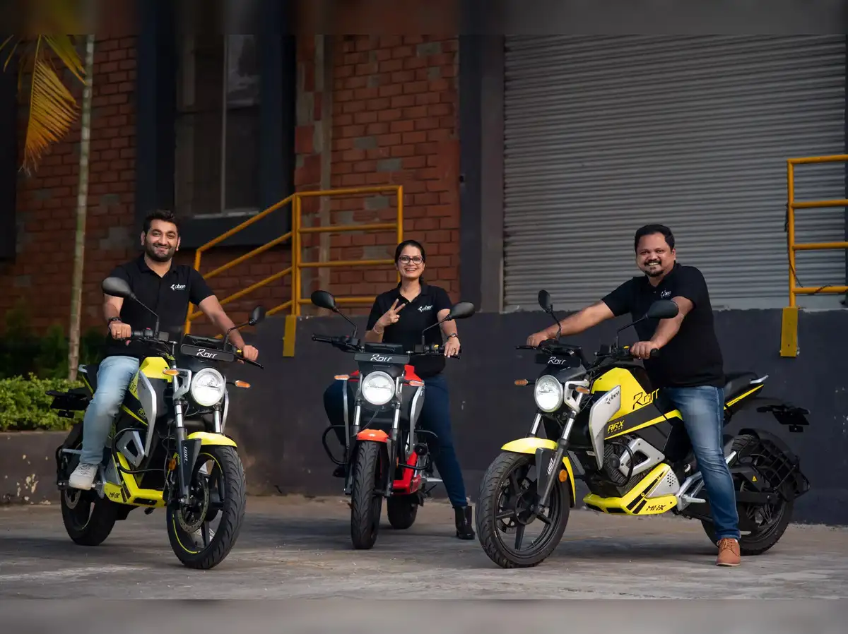 Oben fund raising: EV startup Oben raises Rs 40 crore in extended pre ...