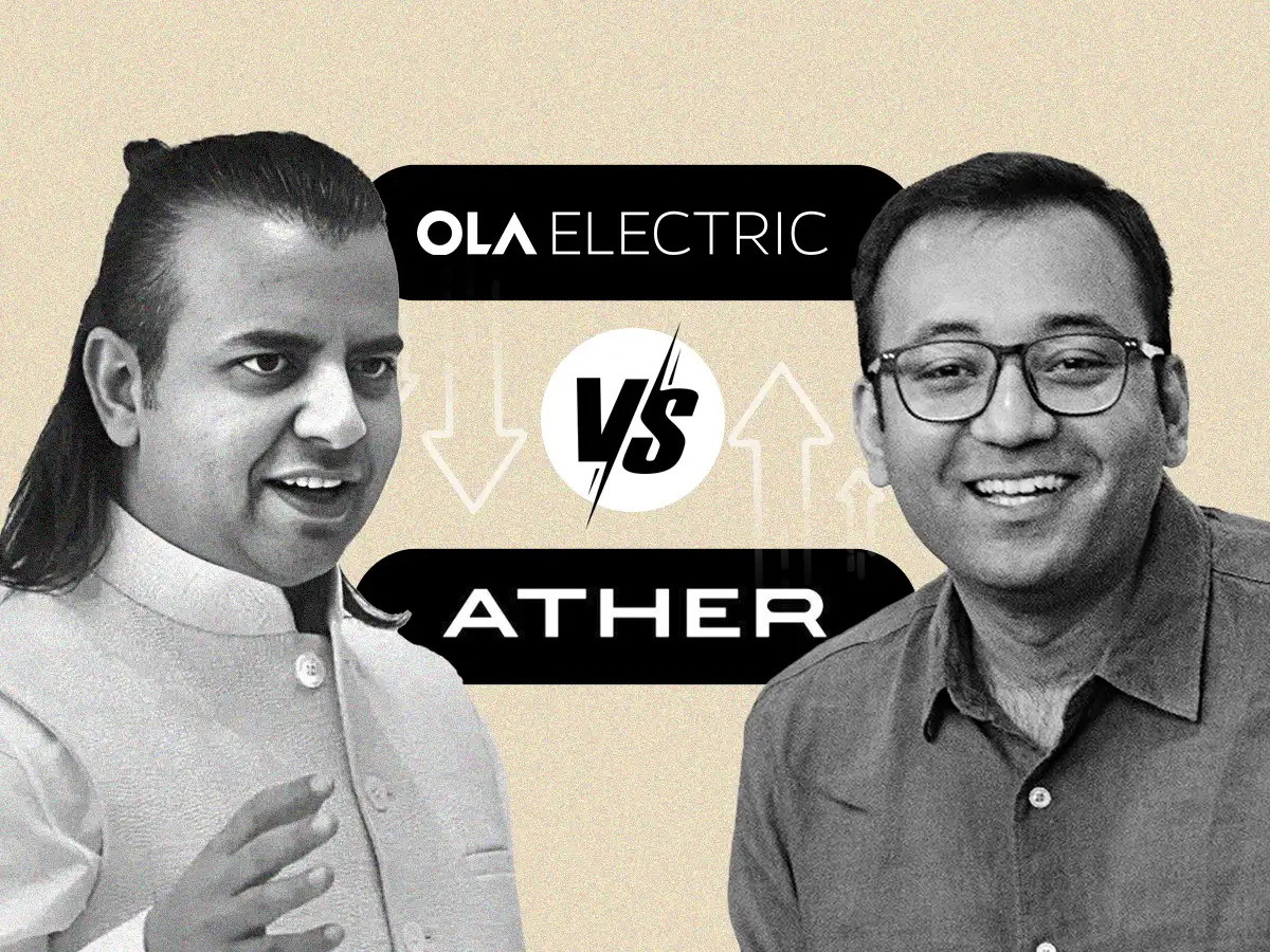 EV maker Ather Energy overtakes Ola Electric in Q2 revenue as losses ...