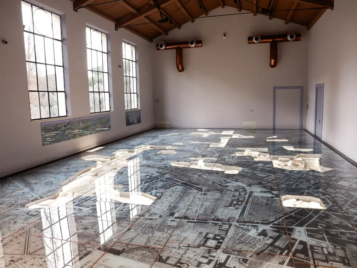 Buried Map Free Physical Map Of Buried Village