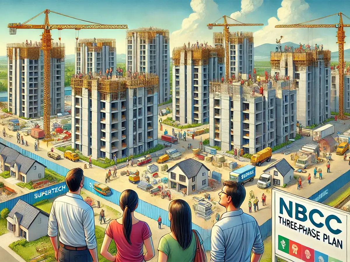 NBCC's three-phase plan to complete 50,000 Supertech homes offers hope ...
