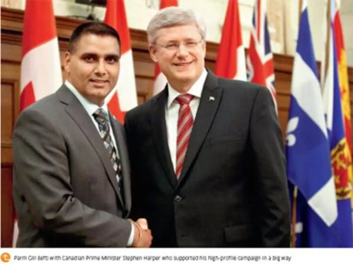 federal election: Parm Gill: A conservative immigrant who left a ...