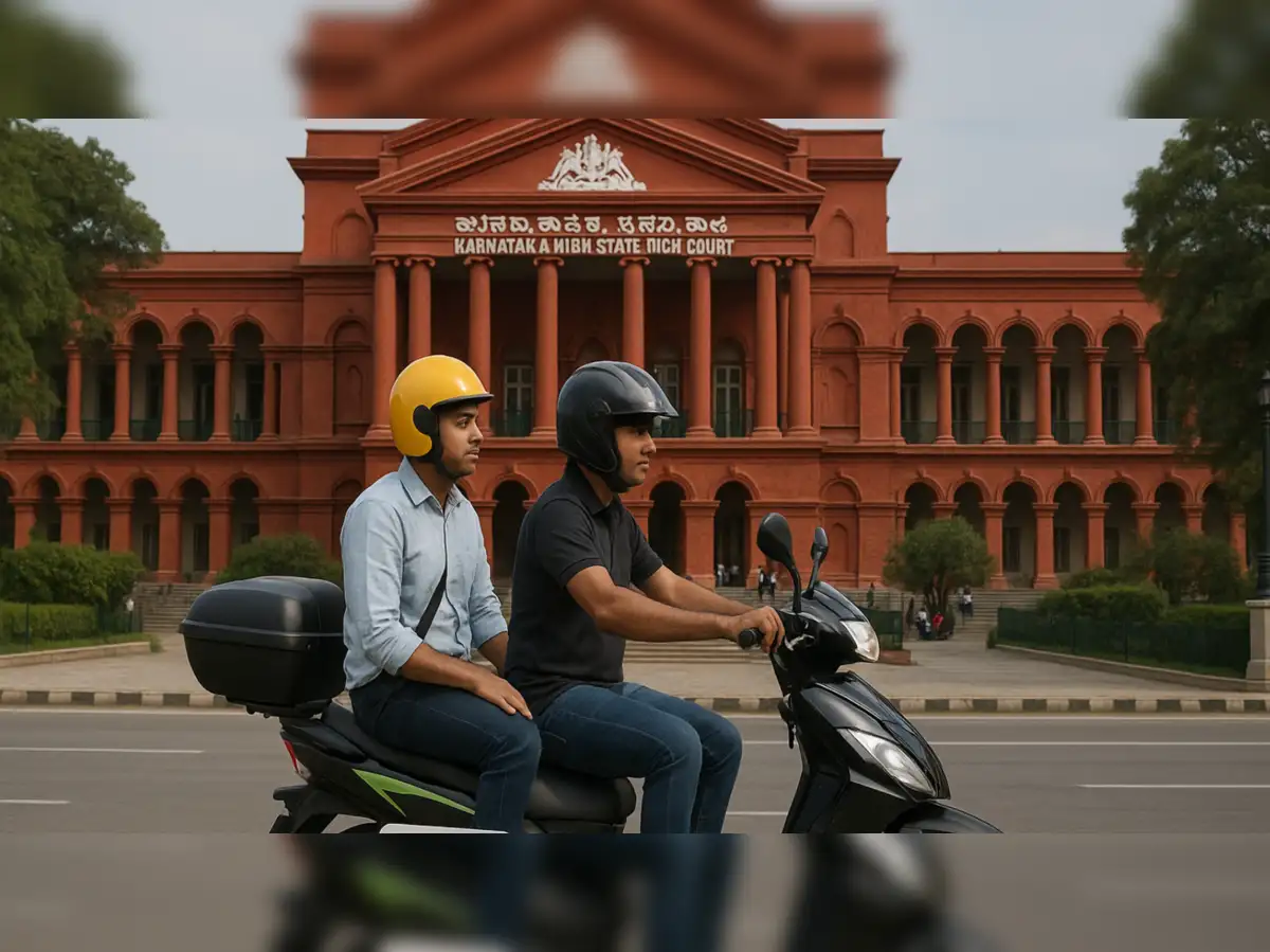 Bike taxis: Karnataka in no mood to relent on its stand, say sources - The Economic Times