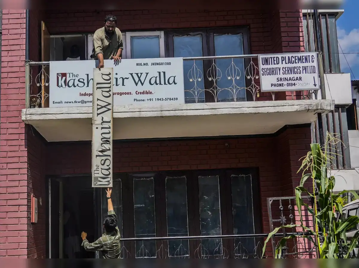 kashmir: Editors Guild, media bodies voice concern over blocking of Kashmir-based news website ...