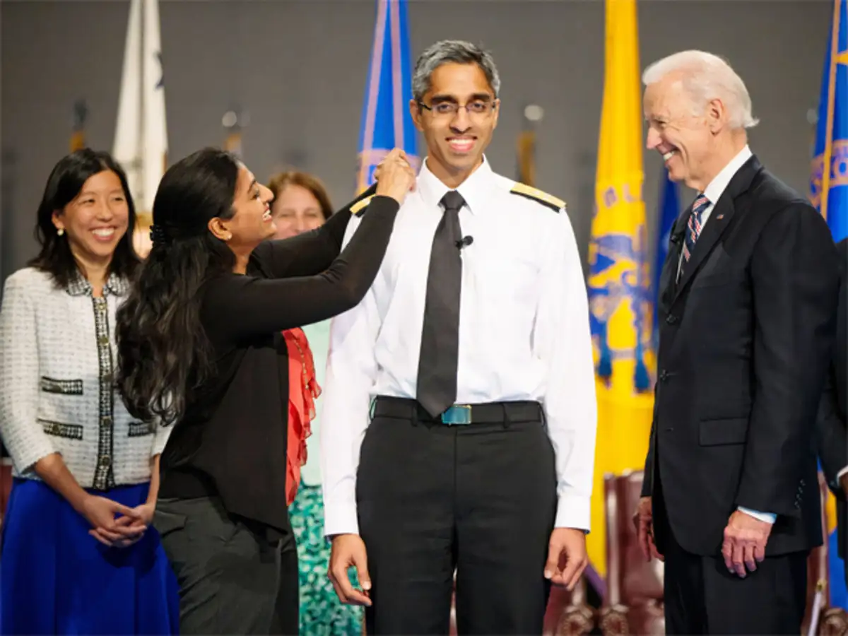Indian-American Vivek Murthy takes oath as US Surgeon General - The Economic Times