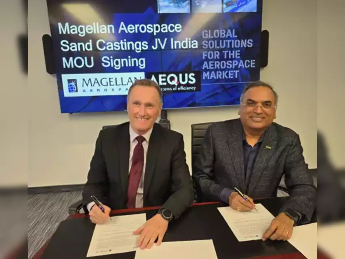 Aequs: Magellan Aerospace inks MoU with Aequs to set up sand-casting unit at Belagavi Aerospace ...