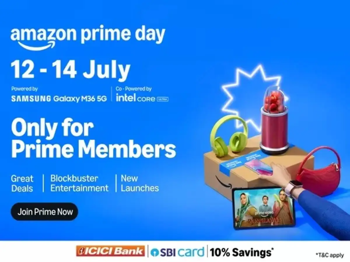 Amazon Sale: Amazon Prime Day 2025: Monsoon Dhamaka with minimum 40% ...