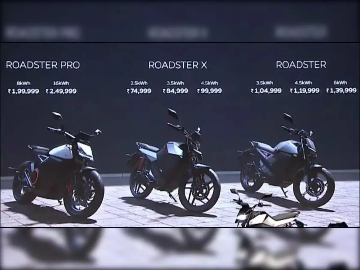 Ola Electric: Ola Electric launches electric motorcycles, to integrate ...