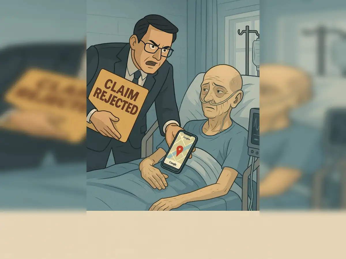 Is Google's location tracking for verifying health insurance claims by ...