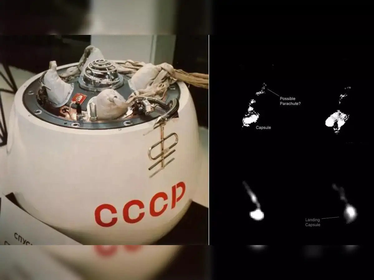 Russian Venus Probe Cap On