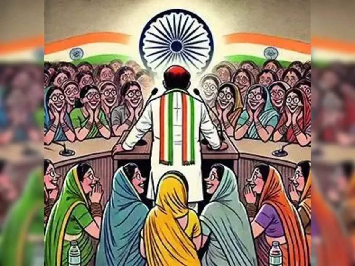 One-upwomanship among parties is fab - The Economic Times