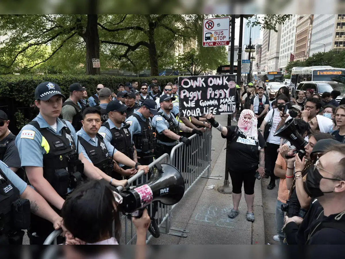 Some colleges that had been permissive of pro-Palestinian protests ...