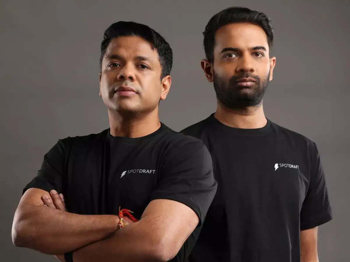 SpotDraft raises $54 million from Vertex Growth, Trident Partners ...