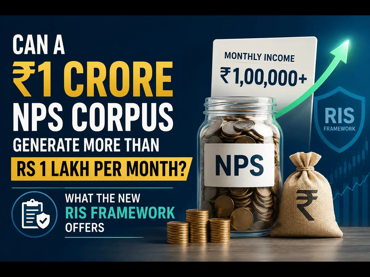 Can a ₹1 crore NPS corpus generate more than ₹1 lakh per month? What ...
