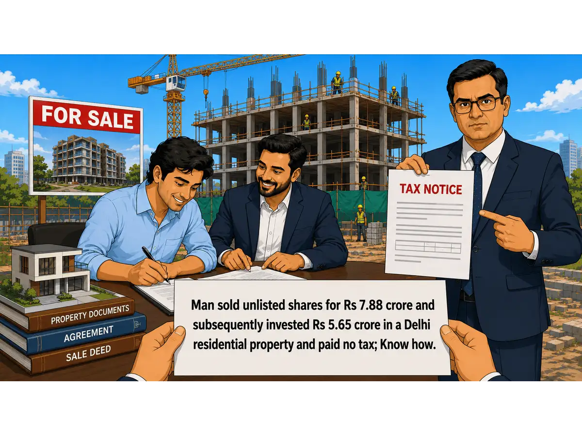 Man sold unlisted shares, bought Rs 5.65 cr house, faced income tax ...