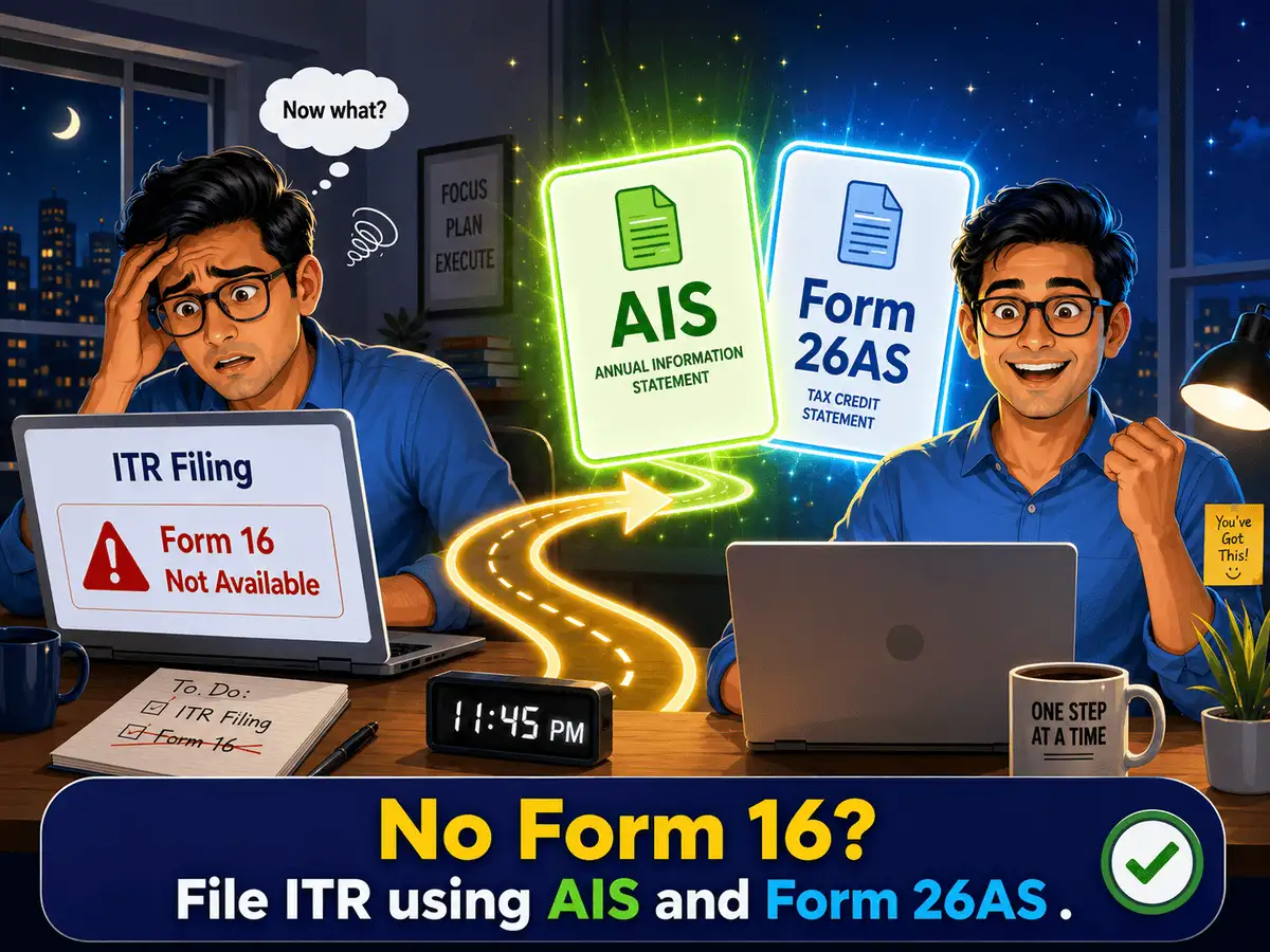 No Form 16? Here's how salaried taxpayers can file ITR using AIS and ...