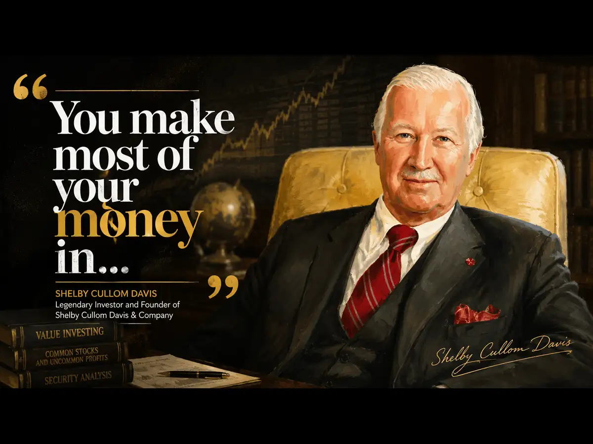 Wealth wisdom of the day on making money: ‘You make most of your money ...