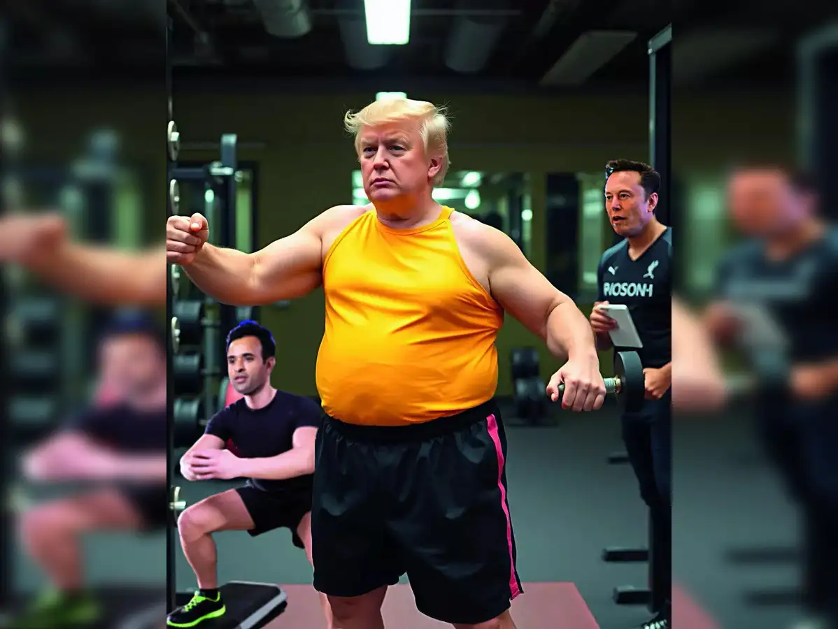 View: Elon Musk and Vivek Ramaswamy workout to fight flab - The ...