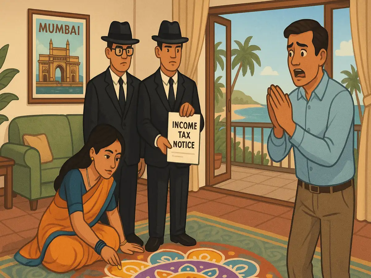 Wife gets tax notice for husband’s Rs 6.75 crore Mumbai house purchase ...