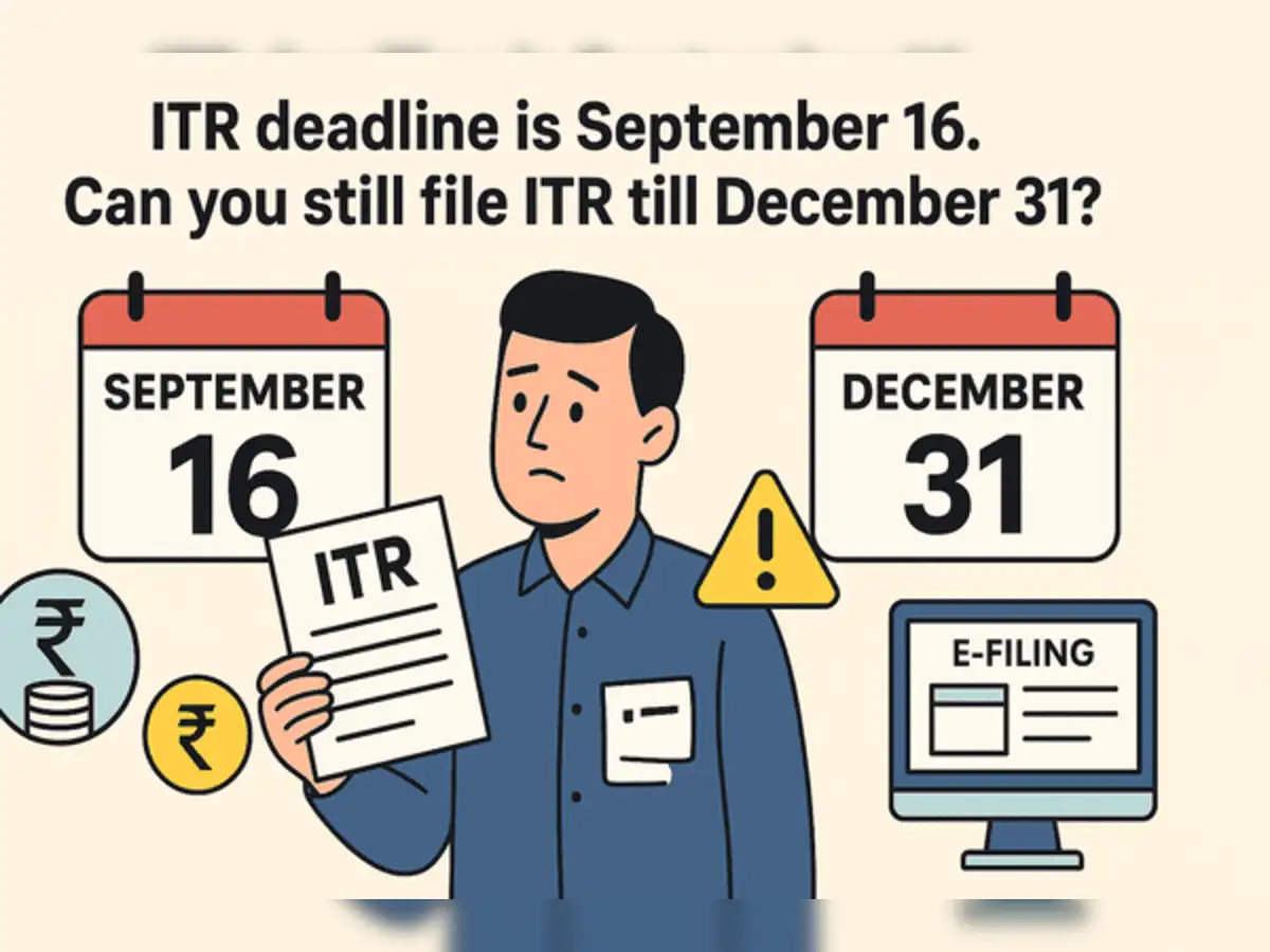 Can I still file my ITR if I miss September 16, 2025 income tax return ...